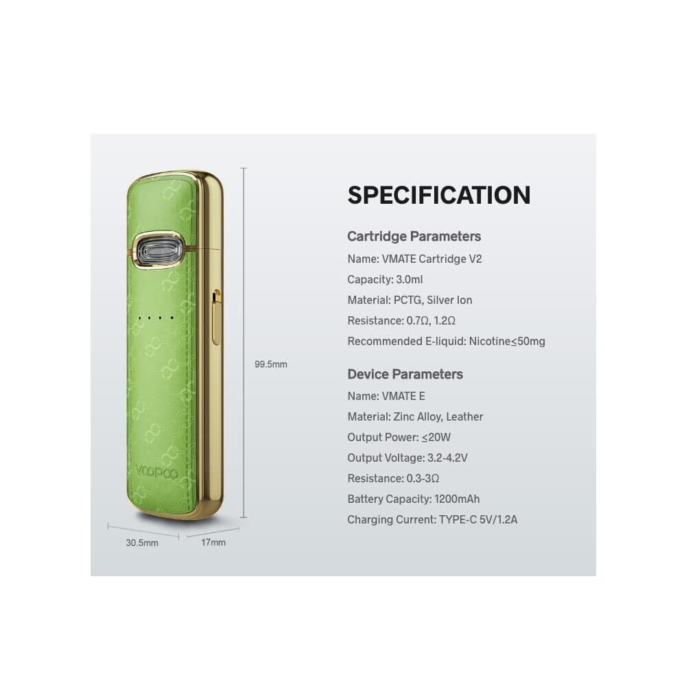 Voopoo VMate E Pod Kit online kaufen | Dampftbeidir