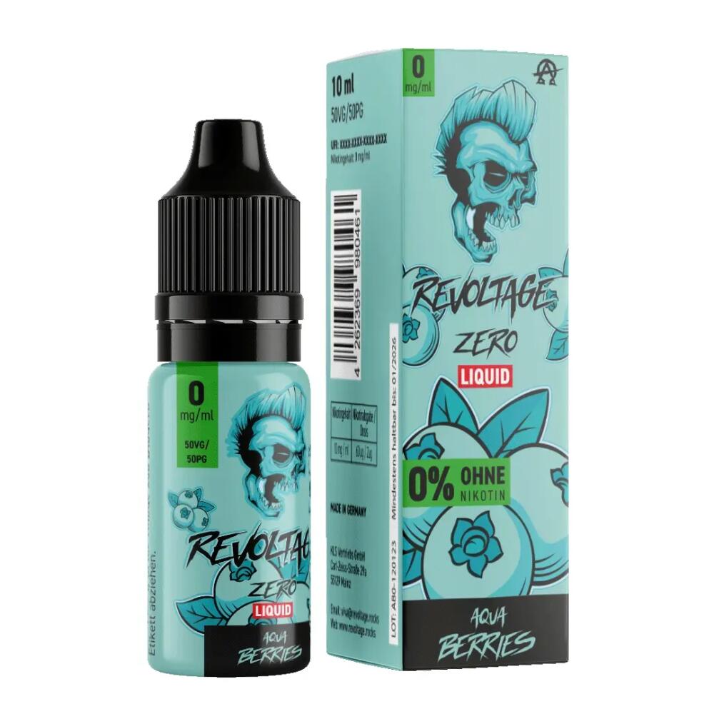 Revoltage Hybrid Liquid - Aqua Berries | dampftbeidir