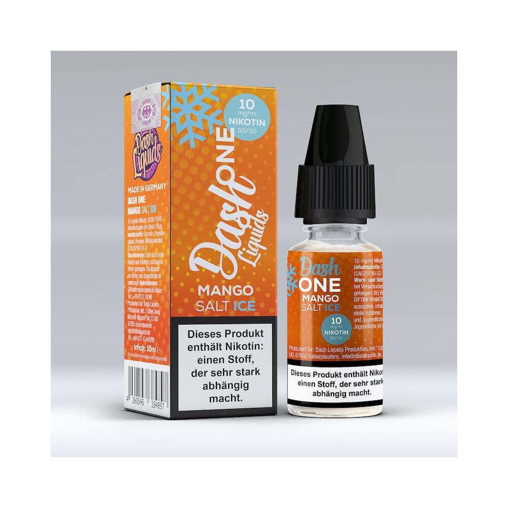 Dash One Nikotinsalz - Mango Ice 10ml | dampftbeidir