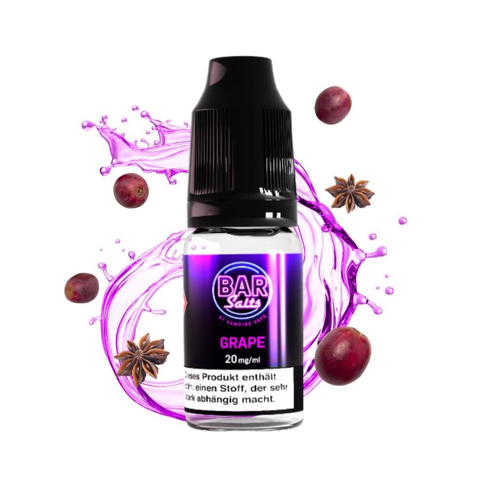 Bar Salts by Vampire Vape Liquid - Grape | Dampftbeidir