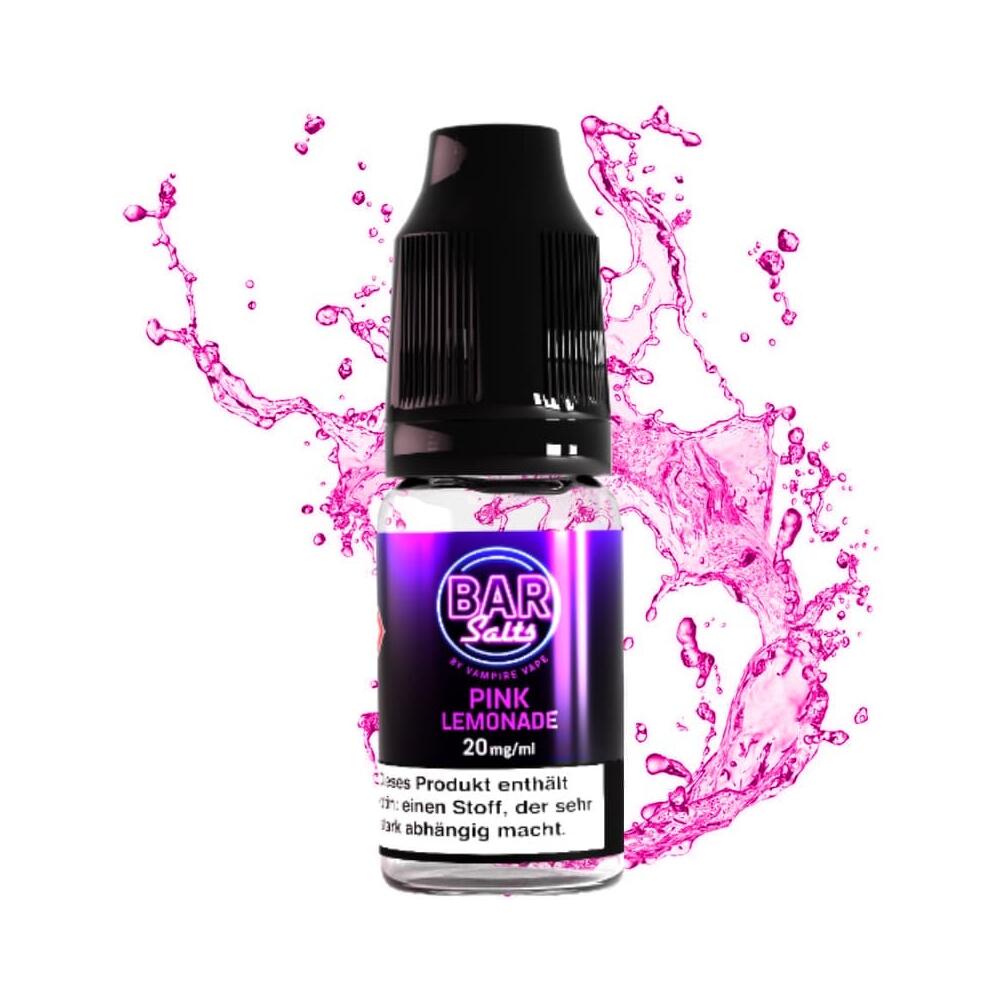 Bar Salts 10ml Liquid - Pink Lemonade | Dampftbeidir