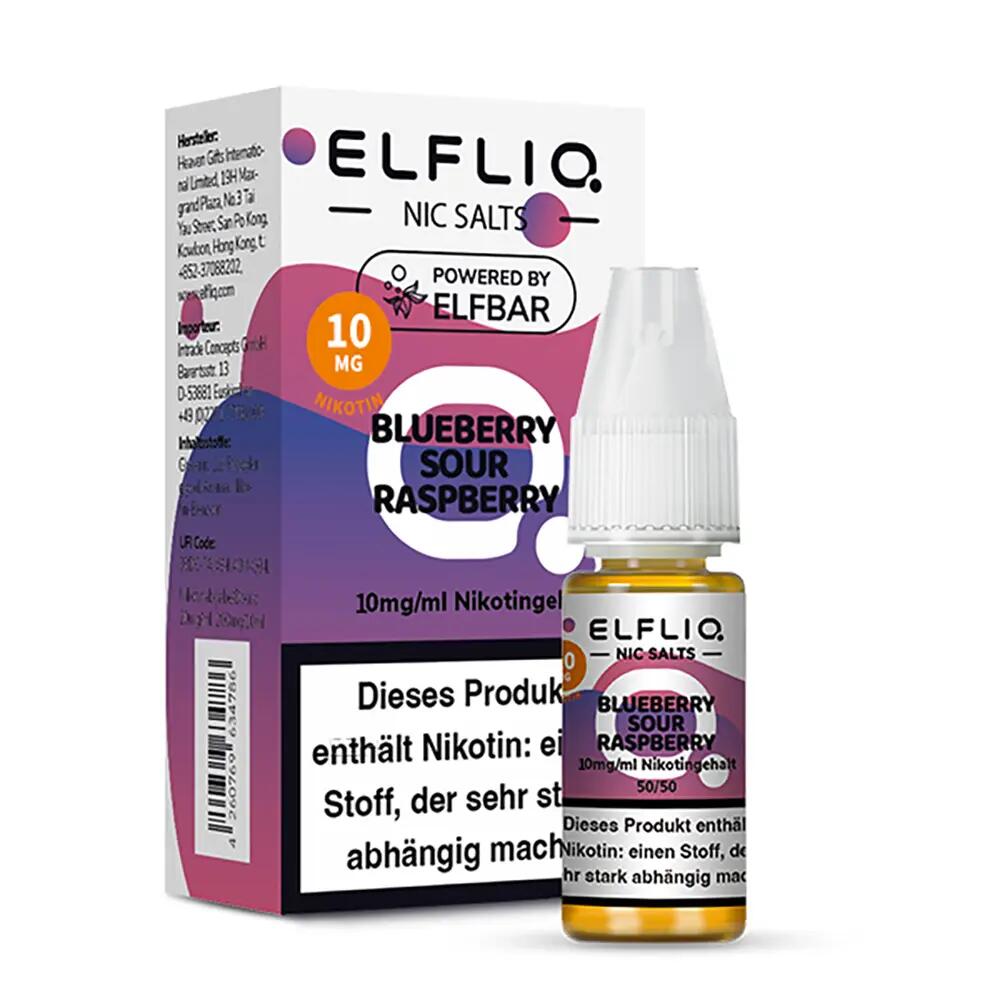 Elfliq by Elfbar Liquid - Blueberry Sour Raspberry kaufen