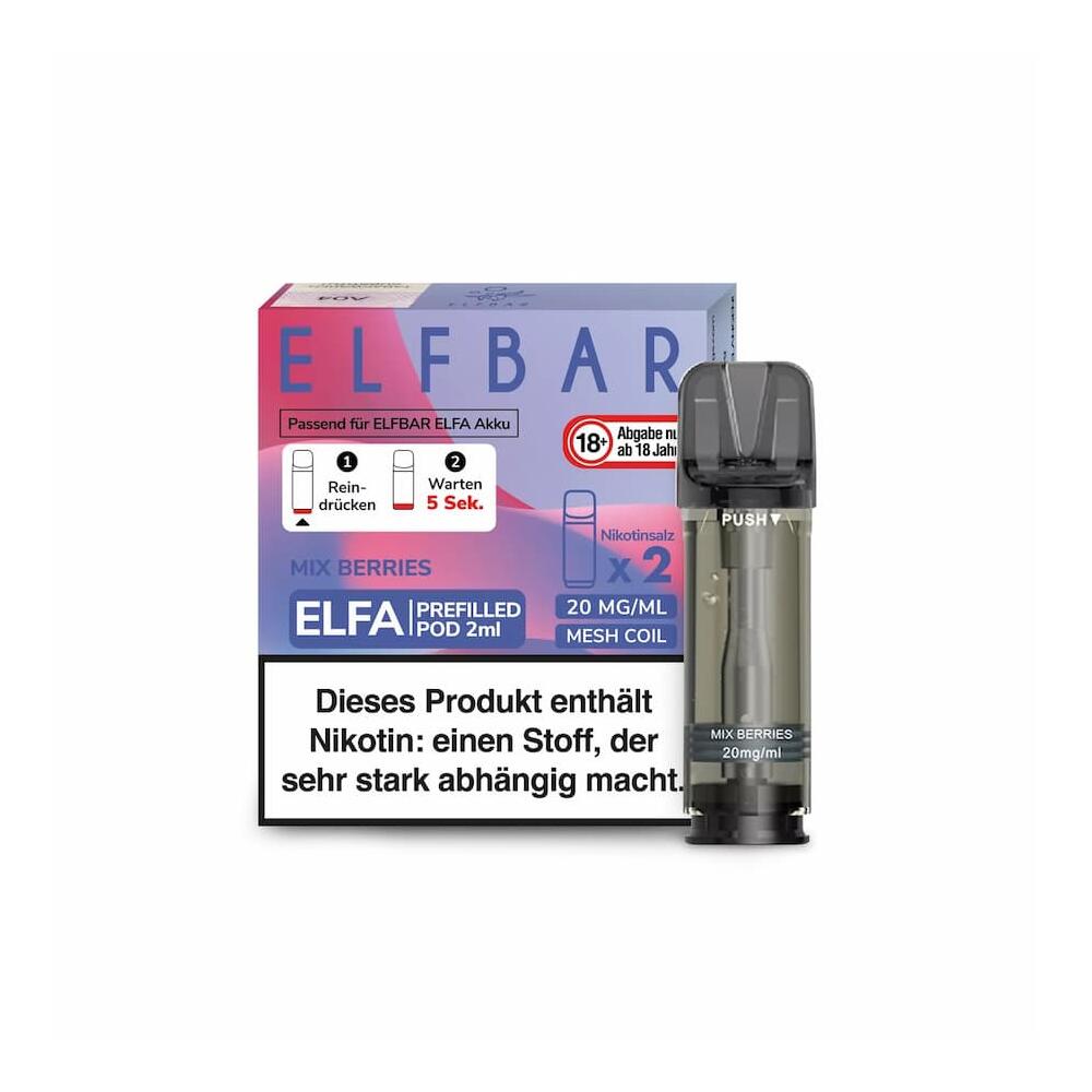 Elf Bar Elfa Pods - Mix Berries bestellen | dampftbeidir