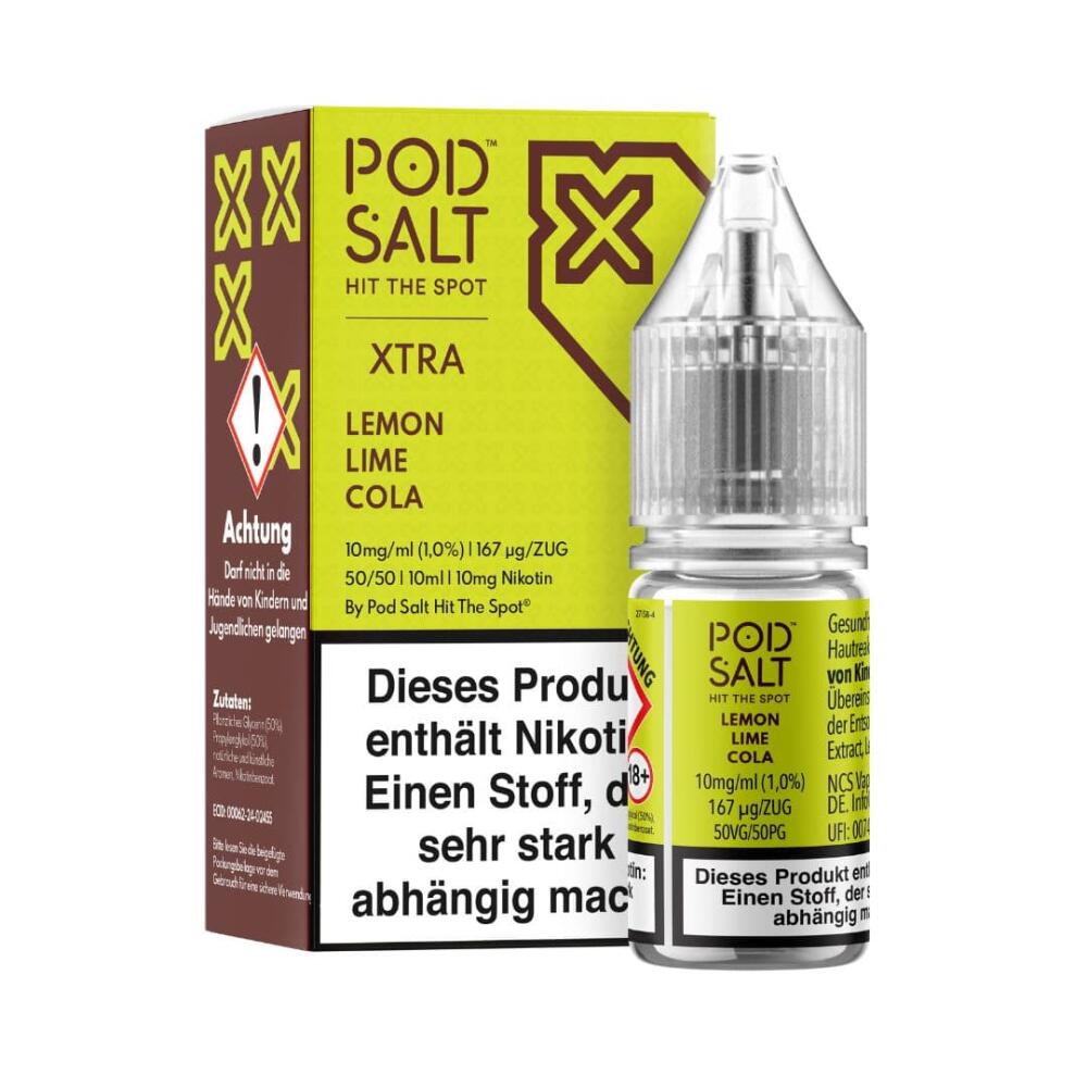 Pod Salt Xtra Nikotinsalz - Lemon Lime Cola kaufen