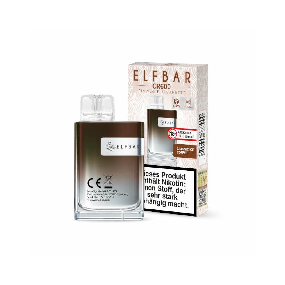 Elfbar CR600 E-Zigarette - Classic Ice Coffee online kaufen