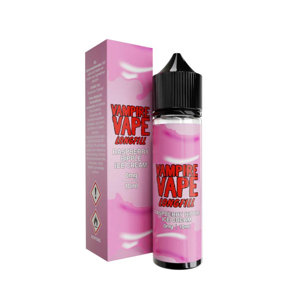 Vampire Vape Longfill - Raspberry Ripple Ice Cream