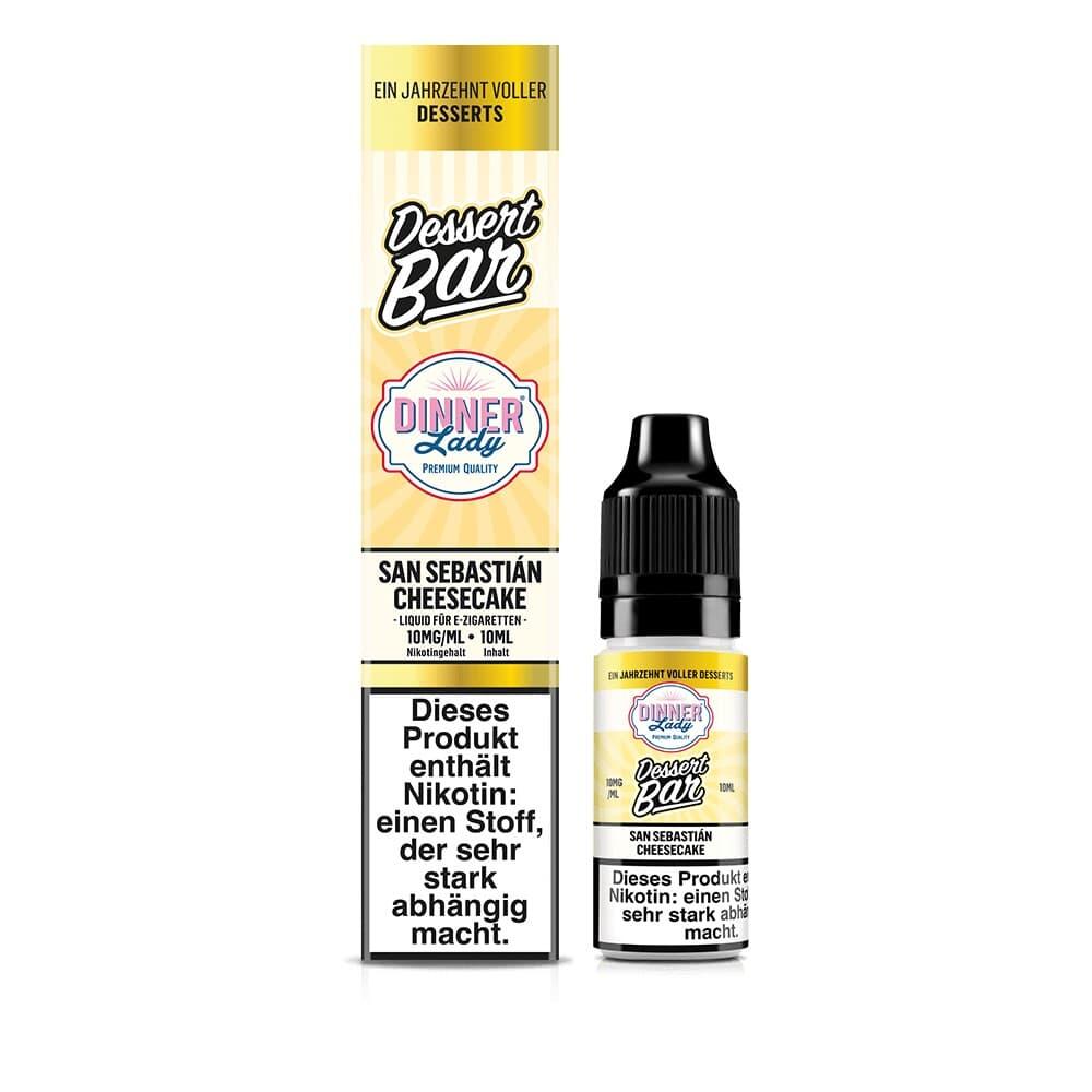 Dinner Lady Nikotinsalz Liquid – San Sebastian Cheesecake